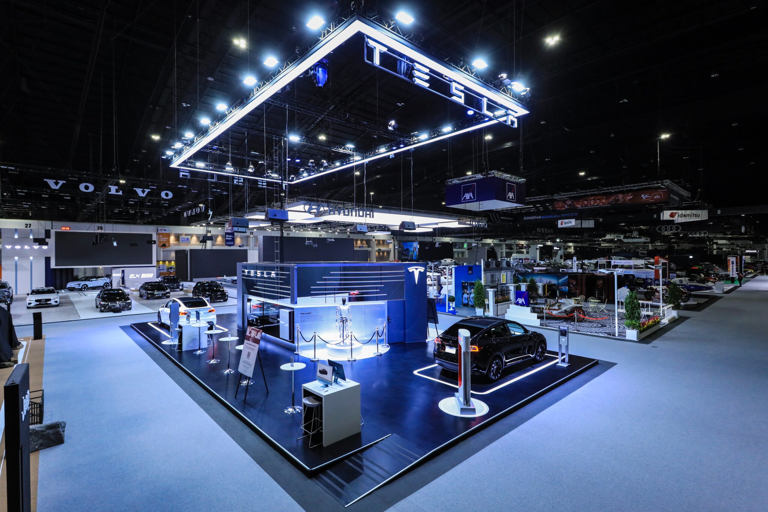 TESLA Experience Booth at Thailand Motor Expo 2023 - Gorilla Event